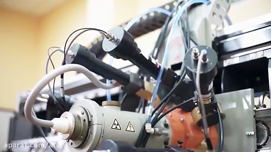 X-ray wavelength dispersive flowstream pulp analyzer AR-35 Bourevestnik