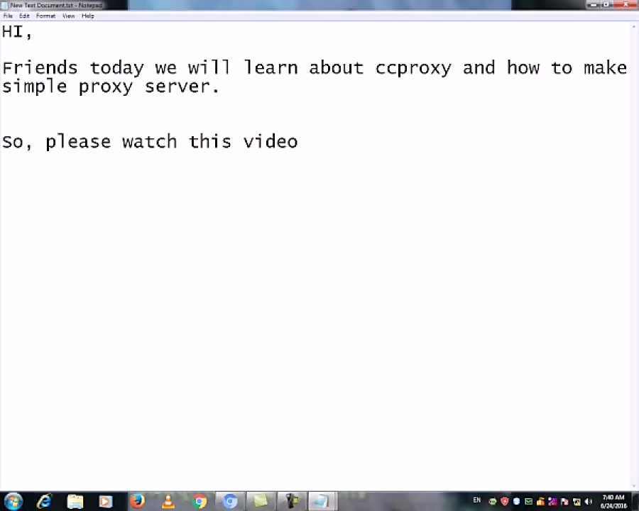 How To Make Proxy Server Using CCProxy