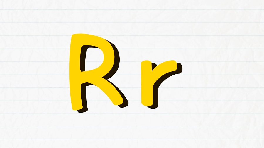 R is for Rabbit, Red, Robot - Letter R - Alphabet Song