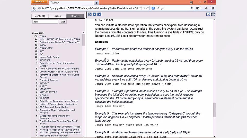 1.Voltage Devider HSPICE Tutorial