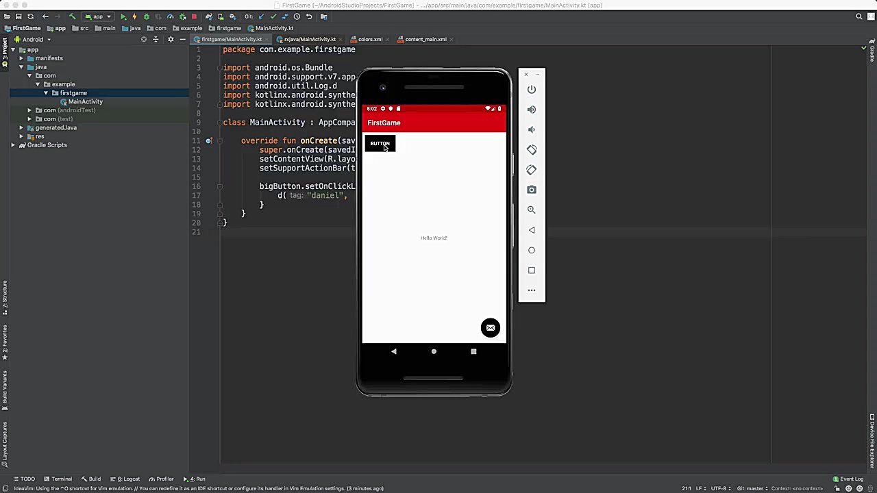 Android Studio Tutorial - Part 3 (2019 Edition)