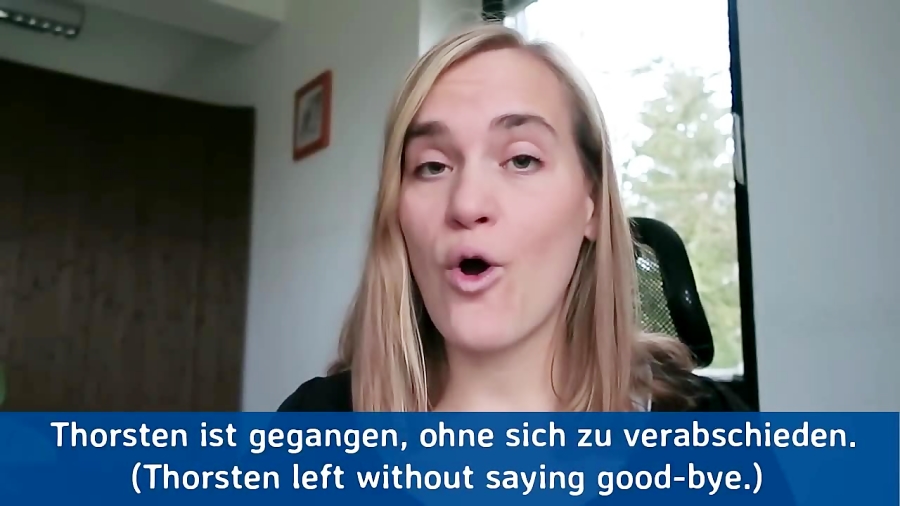 German Lesson (165) - ohne ... zu - Infinitive Clauses - A2/B1