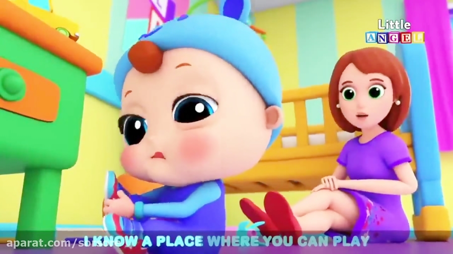 کارتون baby goes to daycare | Little angel