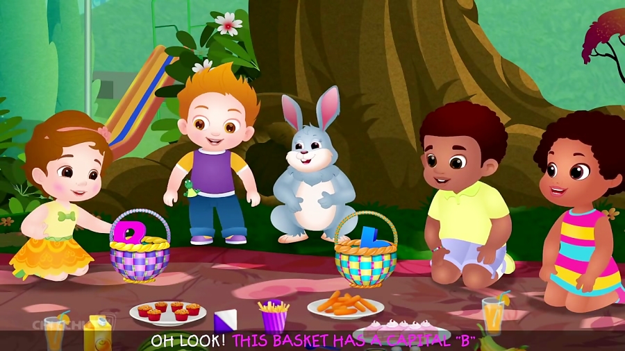 Learning English Is Fun Alphabet “B” Words Learning For Preschool Children