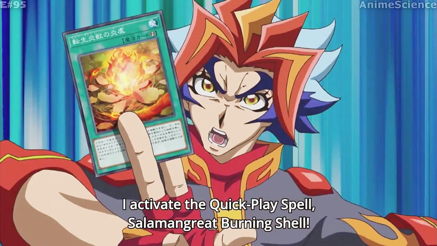 Yu-Gi-Oh! VRAINS 95 - Link 4 Salamangreat Pyro Phoenix!