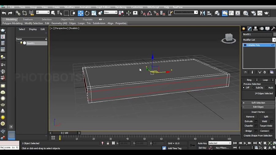 آموزش کامل نرم افزار تری دی مکس Modeling simple sofa 3DS MAX 2015 tutorial