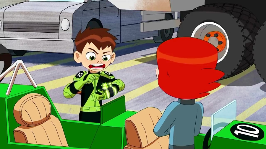 Ben 10 | Ben Drives Crazy Fast - Car Racing | Go-Kart Ben | Cartoon Network