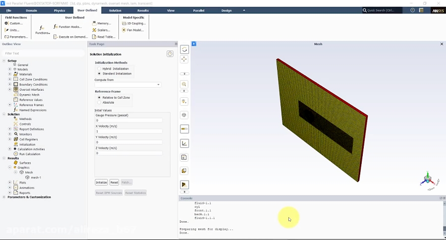 Overset meshes with OpenFOAM and Fluent - CFD lessons - Part 8