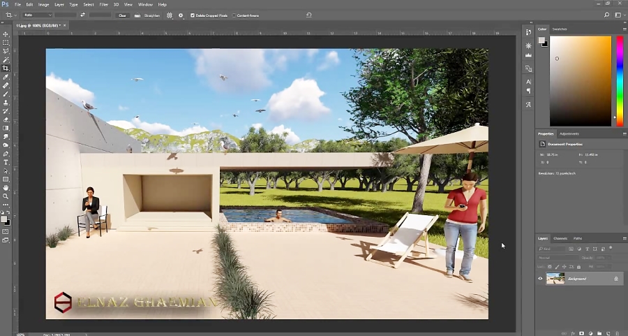 بهبود کیفیت عکس در فتوشاپ Photoshop