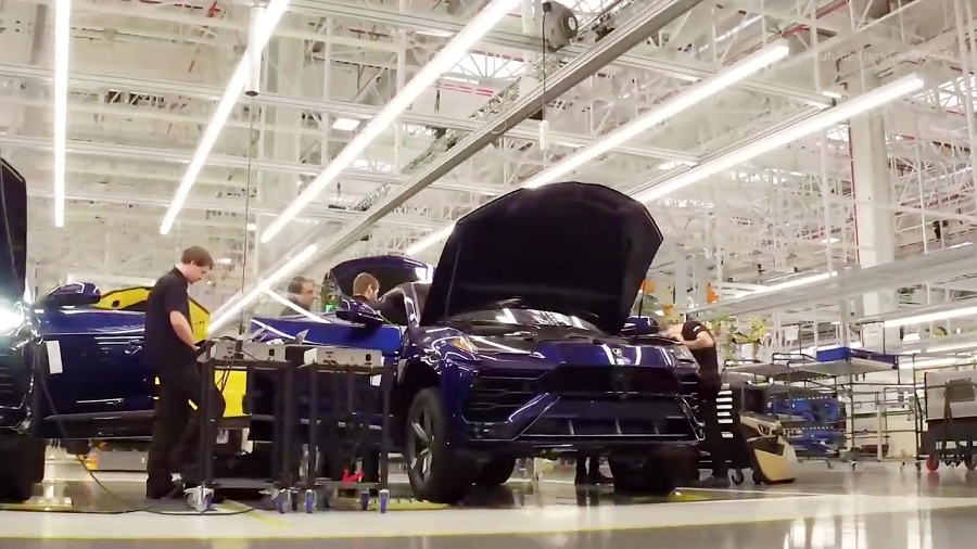 LAMBORGHINI FACTORY: Urus Assembly Manifattura Lamborghini