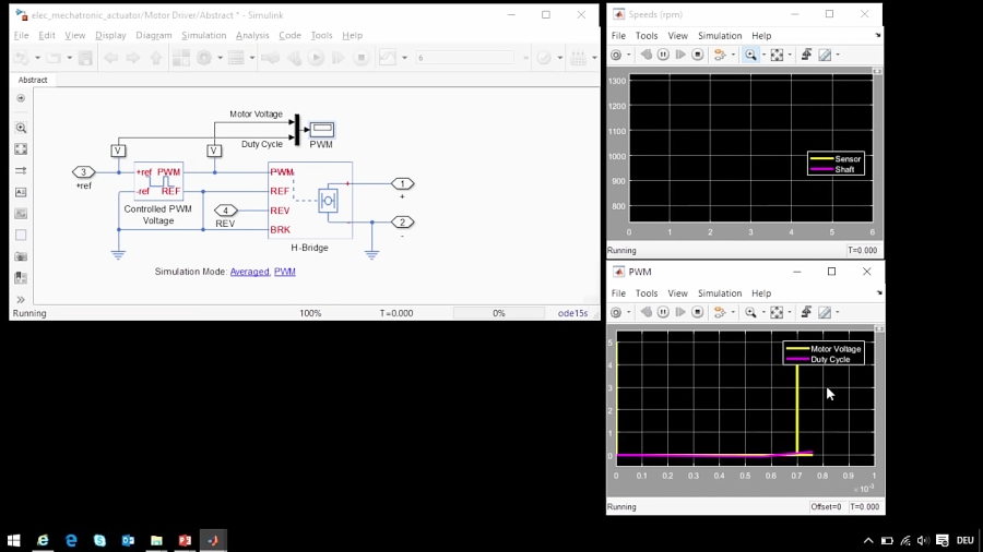 Mechatronic Simulation with Simscape Electronics