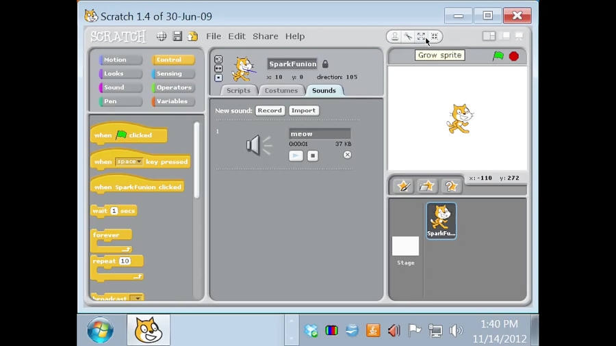 SparkFun Scratch Programming and Pico Board Online Class