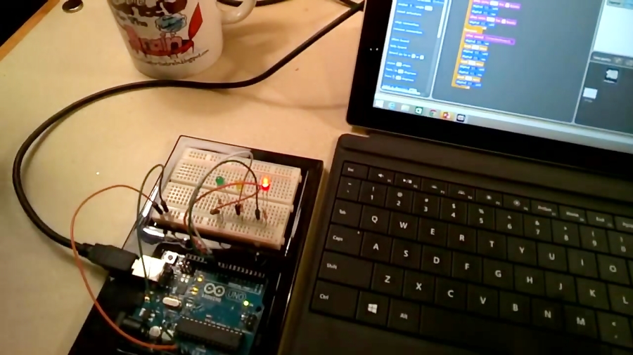 Scratch 4 Arduino: 3 LED Lights