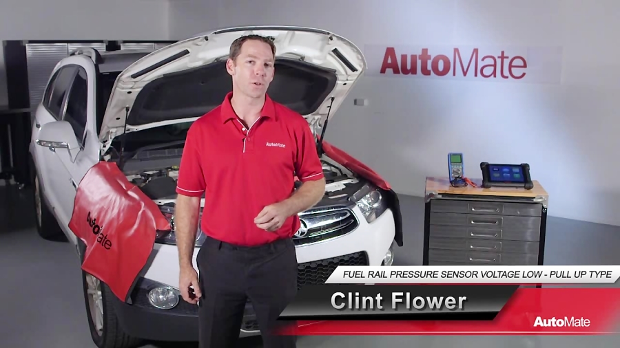 Fuel Rail Pressure Sensor Signal Voltage Low Pull Up Type