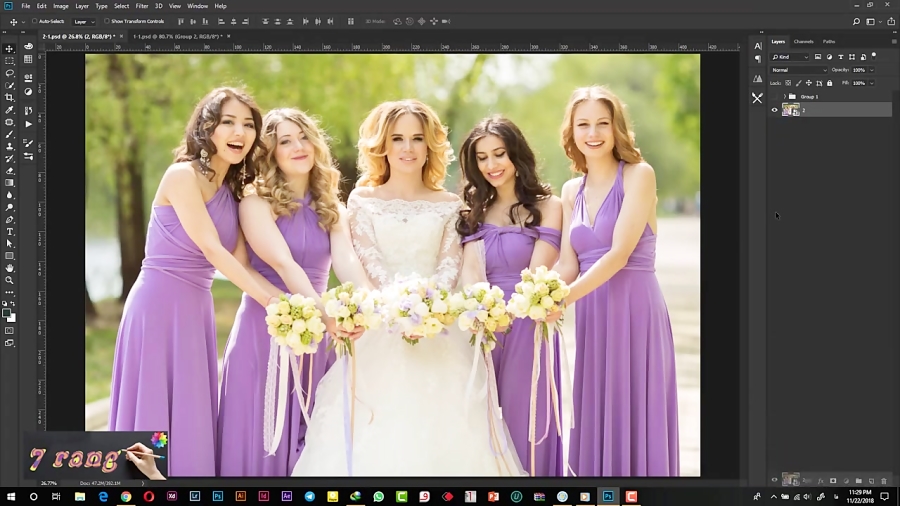 آموزش فتوشاپ به زبان ساده 2018 قسمت دهم
