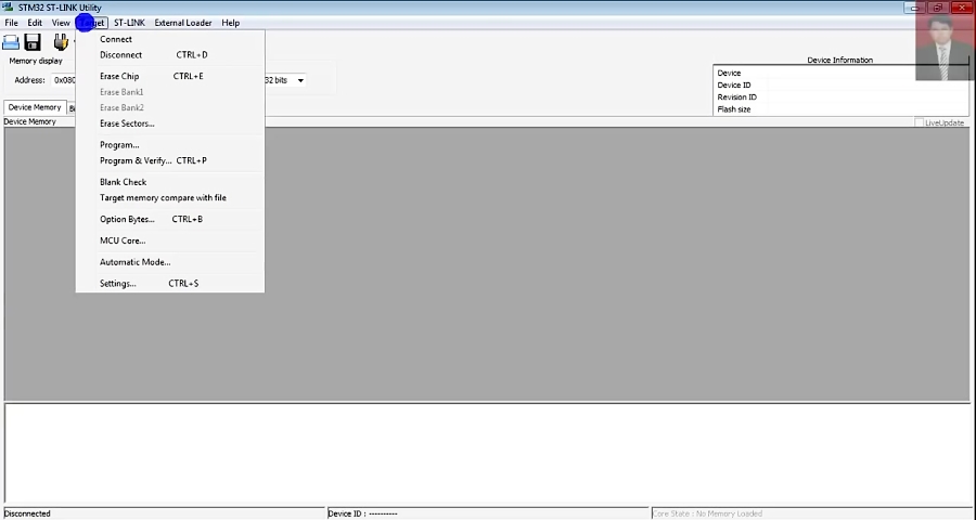 How to Use ST-Link V2 Utility to program your STM8 and STM32 MCU