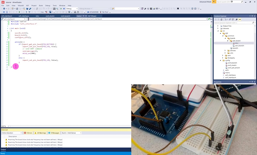 Atmel Studio Programming and Debugging