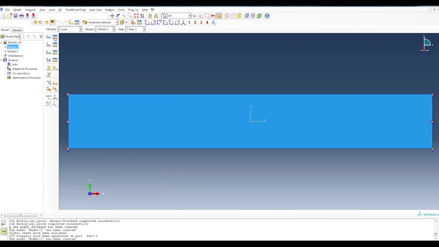 ABAQUS tutorial - Fluid Structure Interaction using Co-Simulation (1/2)