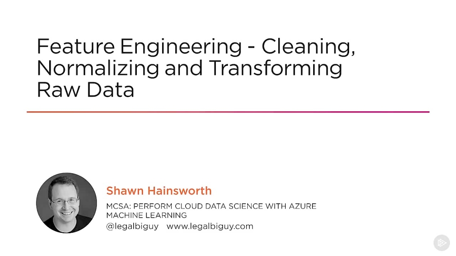 دوره ﻿Azure Machine Learning - مهندسی و انتخاب ویژگی