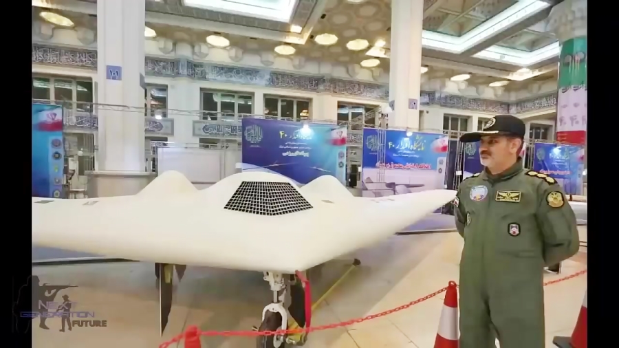 AMAZING - UAV Kaman-12 Form Iran With a range of over 400 kilometers