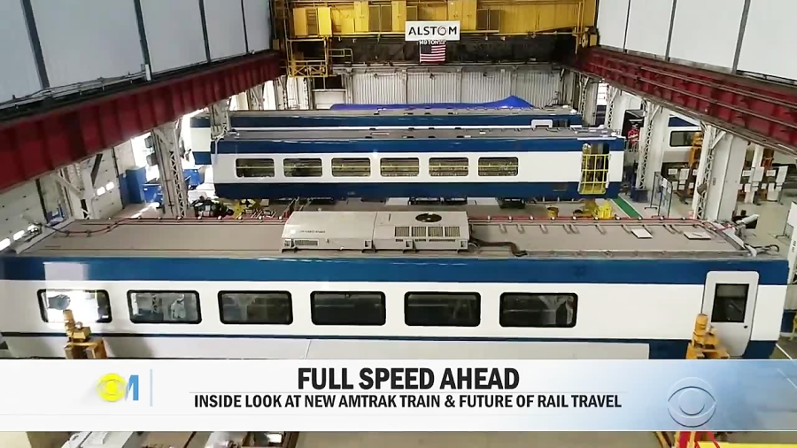 First look inside Amtrak's next-generation Acela train