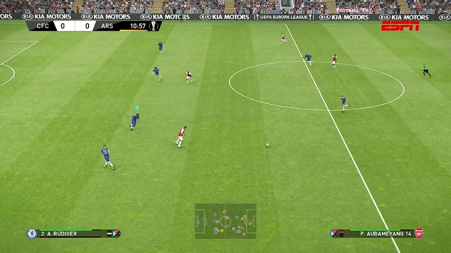 PES 2019 | Chelsea vs Arsenal | UEFA Europa League Final | Gameplay PC