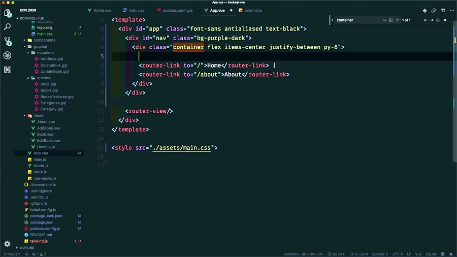 GraphQL w/ Laravel Vue - Tailwind CSS Styling - Part 5