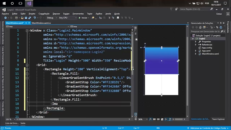 C# WPF Material Design UI: Login Window
