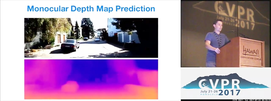 Semi-Supervised Deep Learning for Monocular Depth Map Prediction