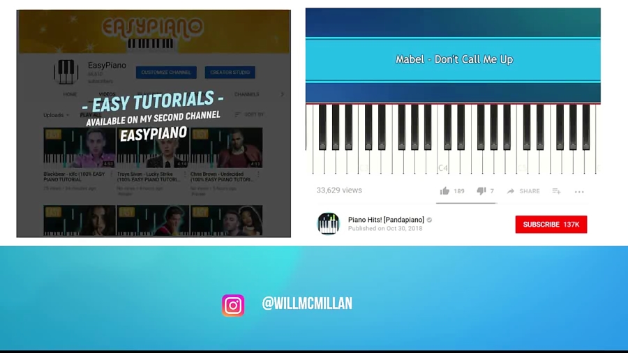 Mabel - Don't Call Me Up (Piano Tutorial)