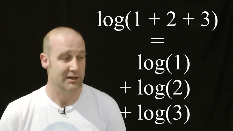 What's the story with log(1 2 3)?