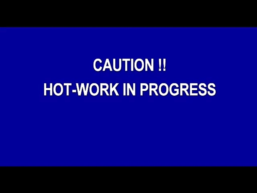 Cutting torch explosion