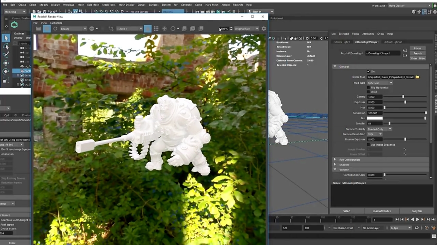 آموزش رندر پروژه های Substance Painter در Redshift و Arnold