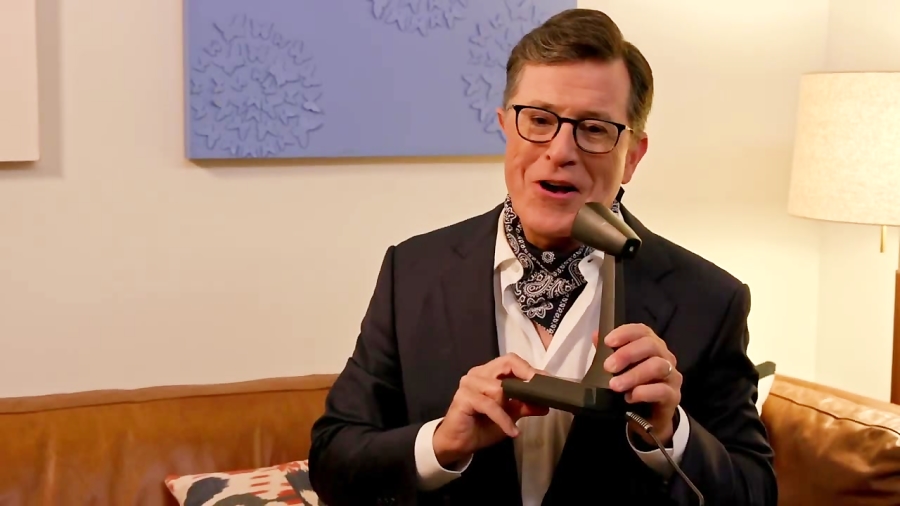 Jimmy Fallon and Stephen Colbert Recreate the Stranger