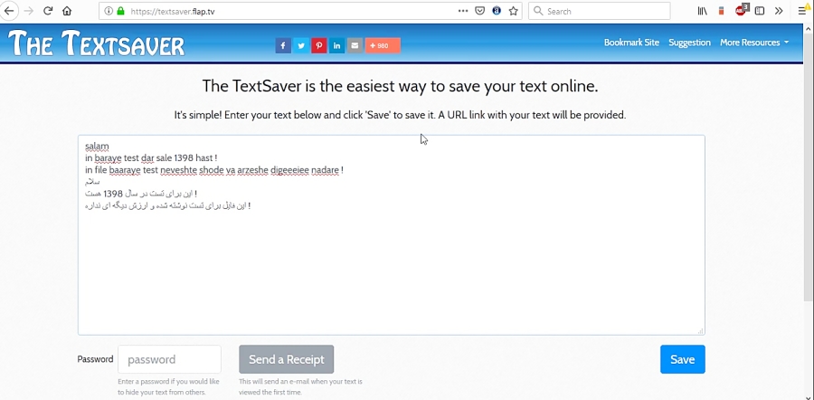 2 سایت فوق العاده عالی برای ذخیره سازی تکست ها - Online text Saver