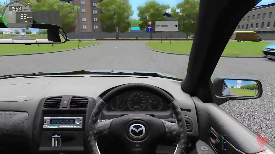 City Car Driving - Mazda Familia 1.6