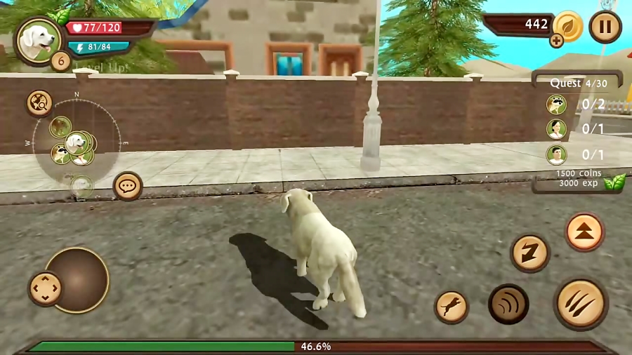 Dog Sim Online: Raise a Family #2 - Amdroid IOS gameplay