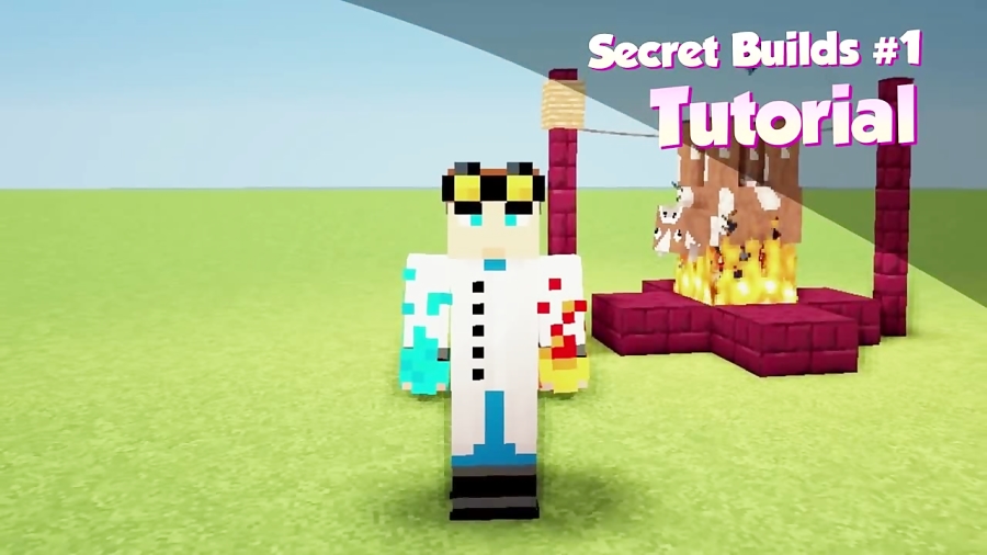 10 Secret Minecraft Builds You Can Build As well! - Tutorial #1