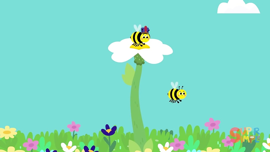 The Bees Go Buzzing | Kids Songs | Super Simple Songs