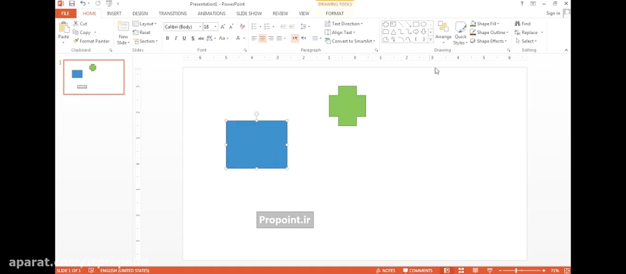 shape effects in powerpoint