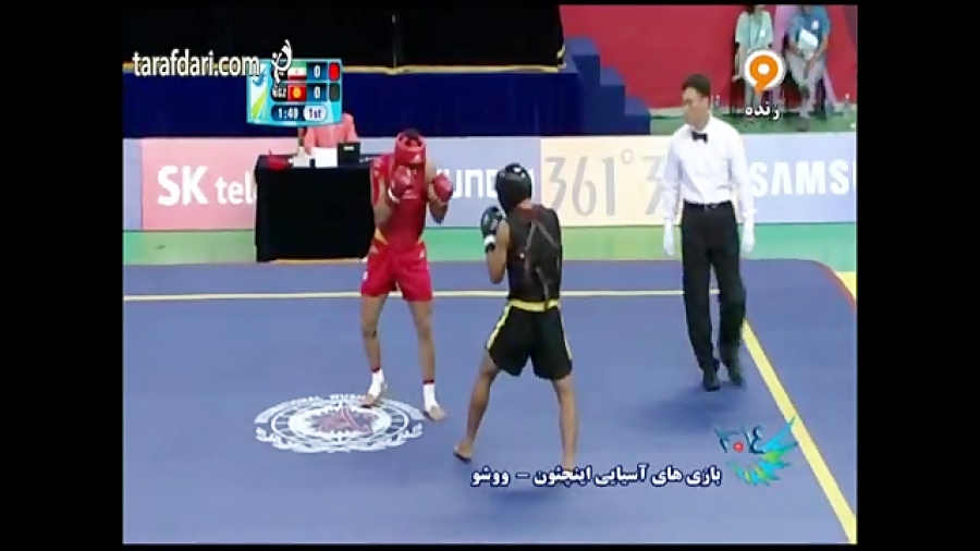 پیروزی آسان سیفی در برابر رقیب قزاق