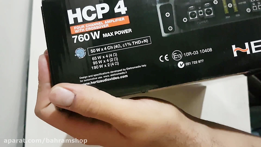 معرفی آمپلی فایر HCP4 هرتز