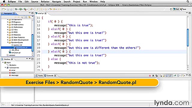 32 elsif-Conditional Statements Perl Programming Tutorial
