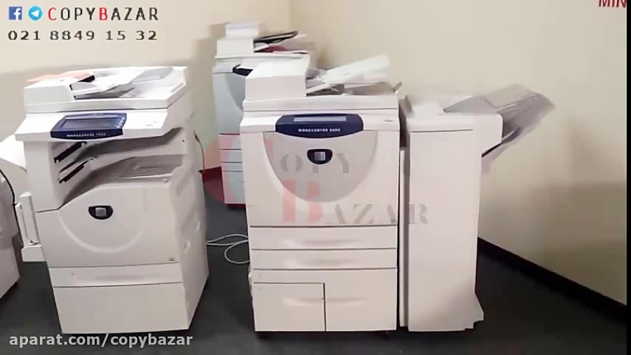 کپی با دستگاه زیراکس 5735/5755