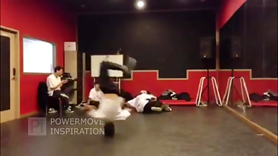 Bboy Eagle 2014 practise