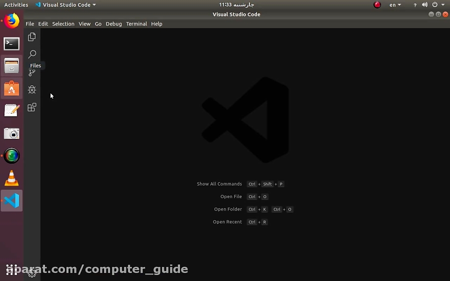 درس۹ html5 (نصب vscode در لینوکس تگ های div و span )