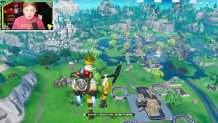 Fortnite Final Showdown (Robot vs Monster) Event FULL Gameplay Reaction