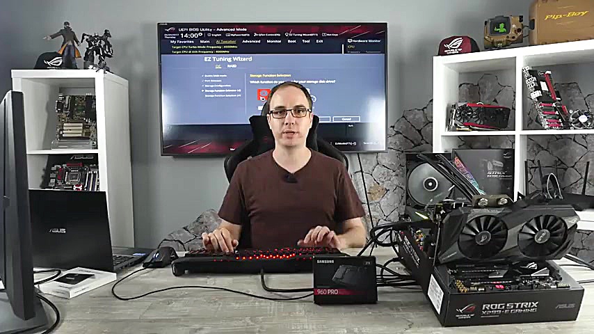 NVMe M.2 SSD Setup - Raid 0 an einem STRIX X299-E GAMING