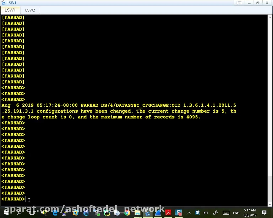 Huawei CLI # 6
