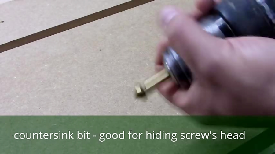 Countersink drill bit. How to use countersink drill bit.
